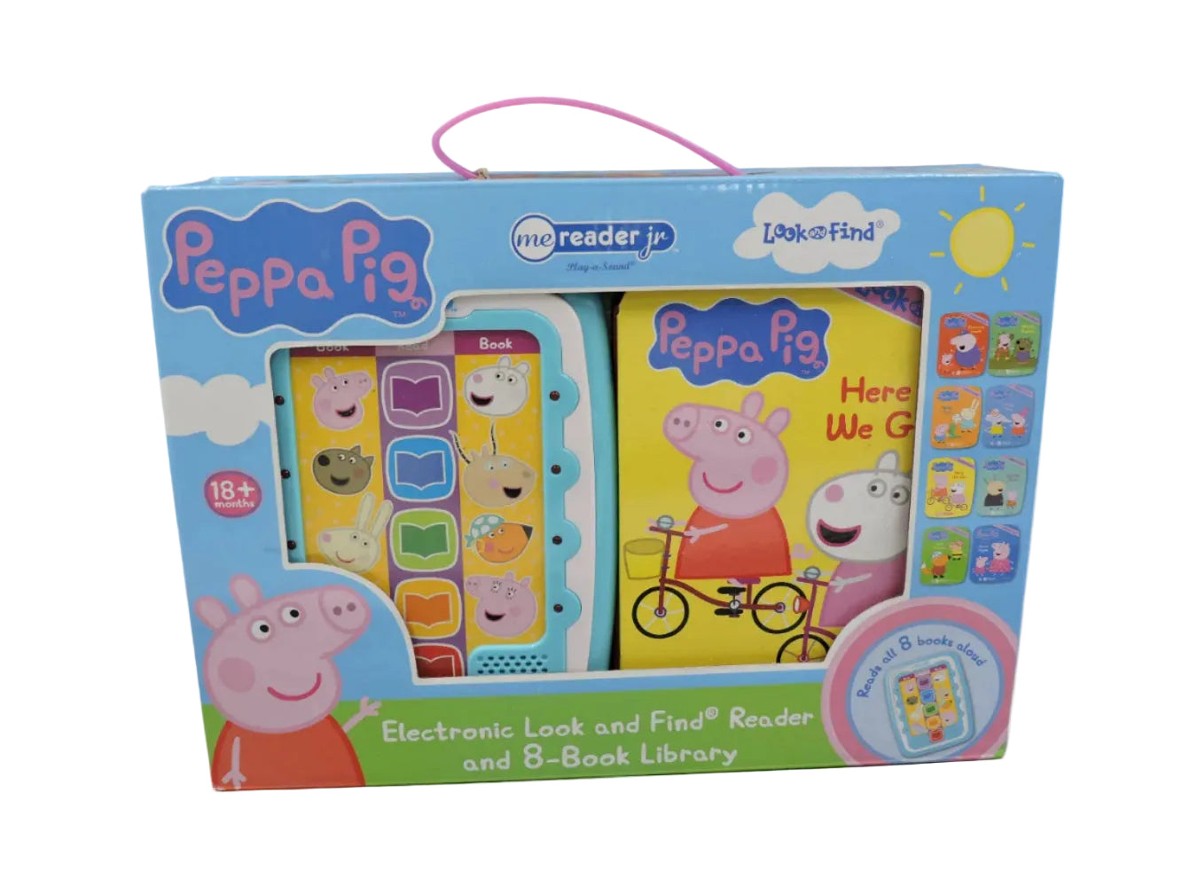 Peppa Pig - Electronic Me Reader Jr & 8-Book Look and Find Library – My ...